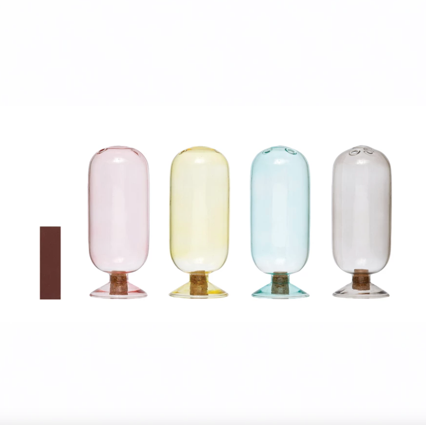 Glass Match Holder, 4 Colors – Sweet Home by SCD